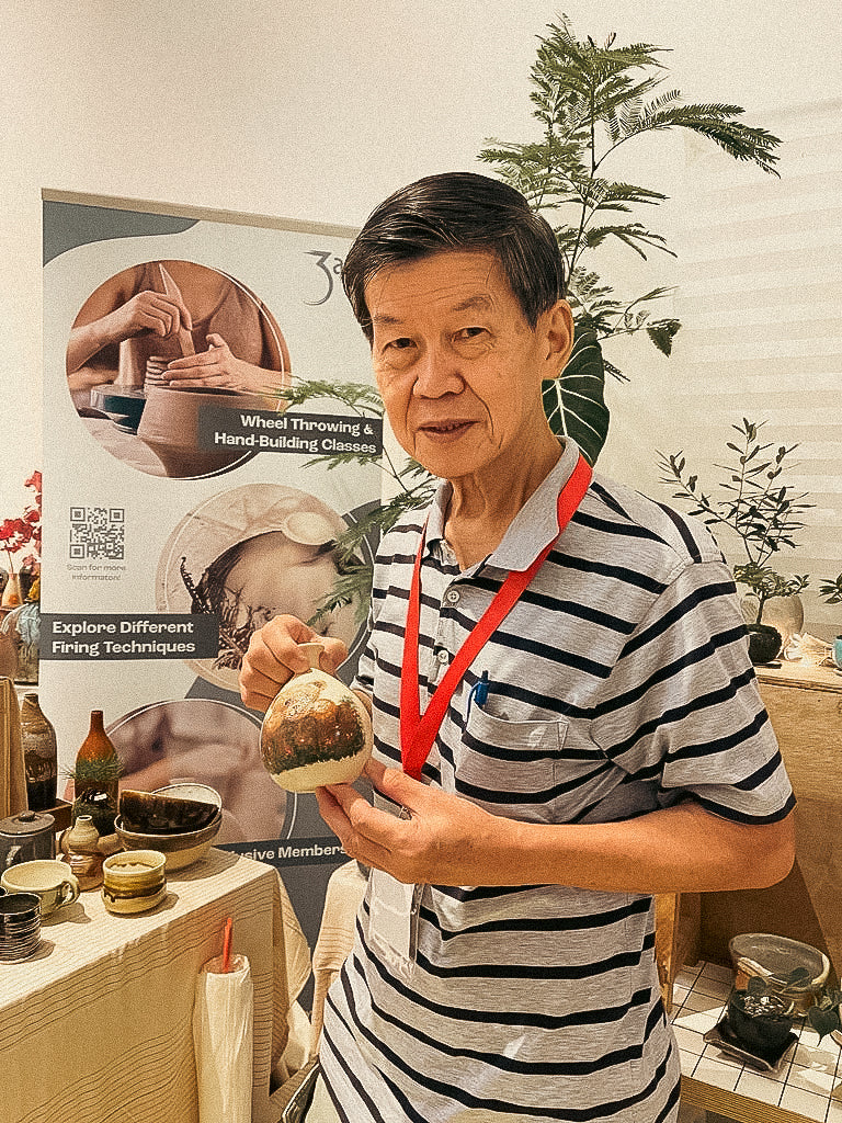 Tan Geok Chye – 3arts Pottery Singapore